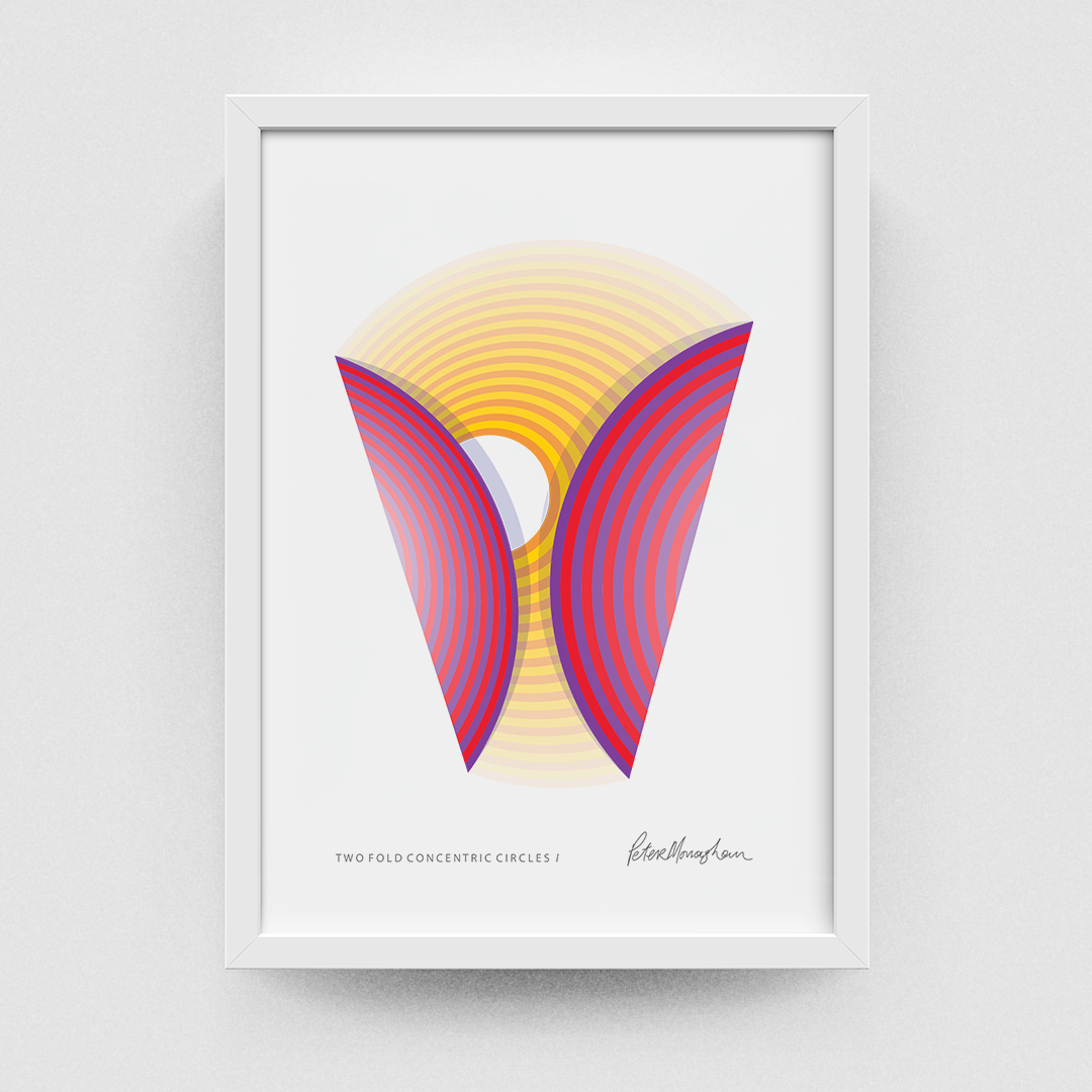 Concentric Circles 1 by Peter Monaghan | Contemporary Art Print ...