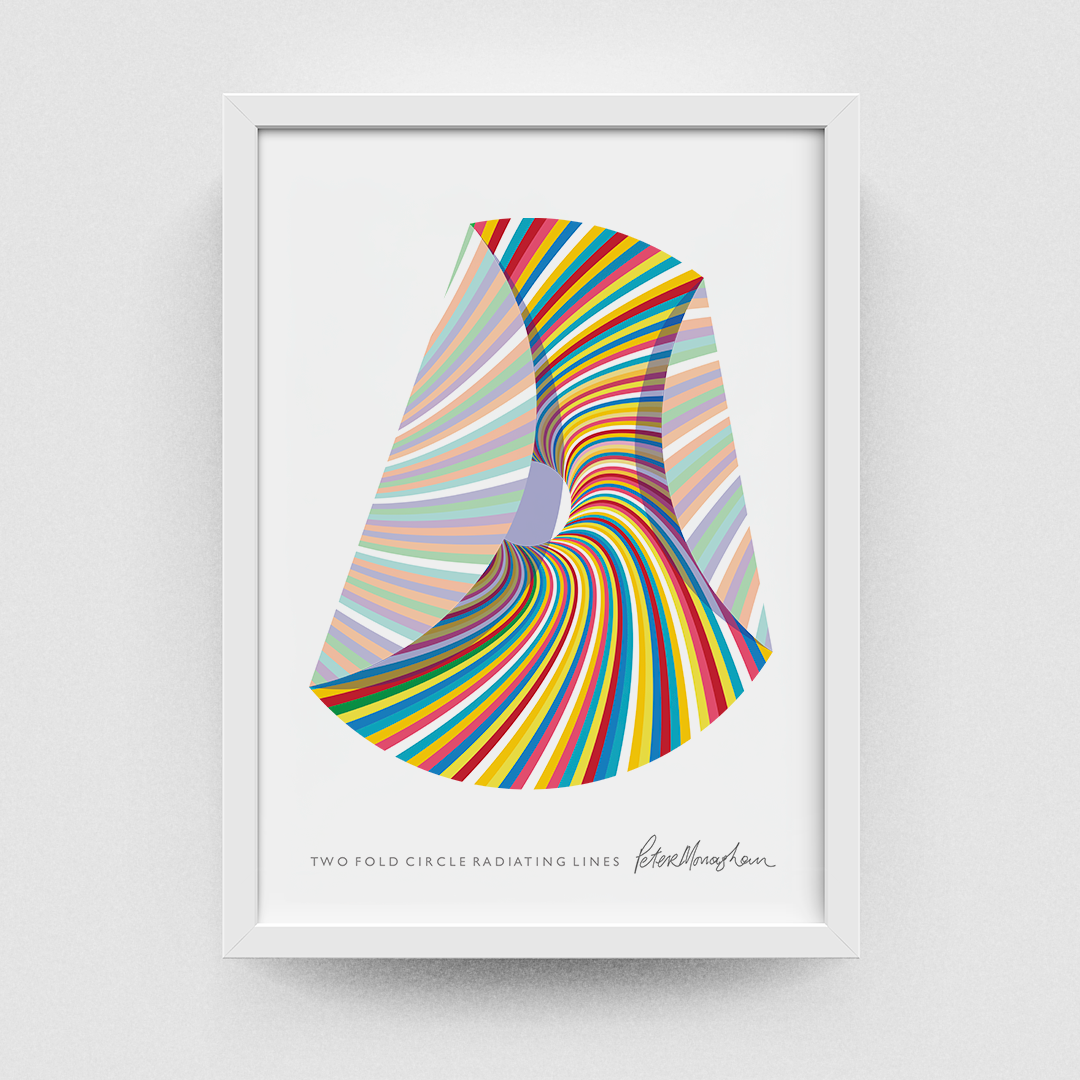 Two Fold Circle by Peter Monaghan | Contemporary Art Print | Giclée on ...